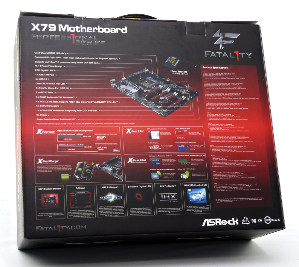 [開箱] ASRock華擎 Fatal1ty X79 Professional - PC_Shopping板 - Disp BBS